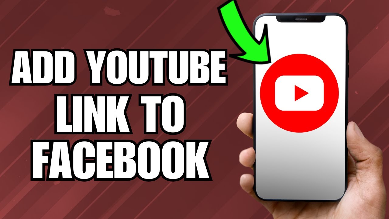 How To Add YouTube Link To Facebook (Full Guide) - YouTube