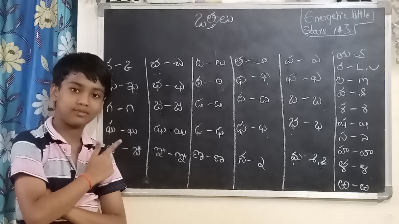 తెలుగు ఒత్తులు నేర్చుకుందాం | Telugu Ottulu Lessonfor KidsEasyLearning ...