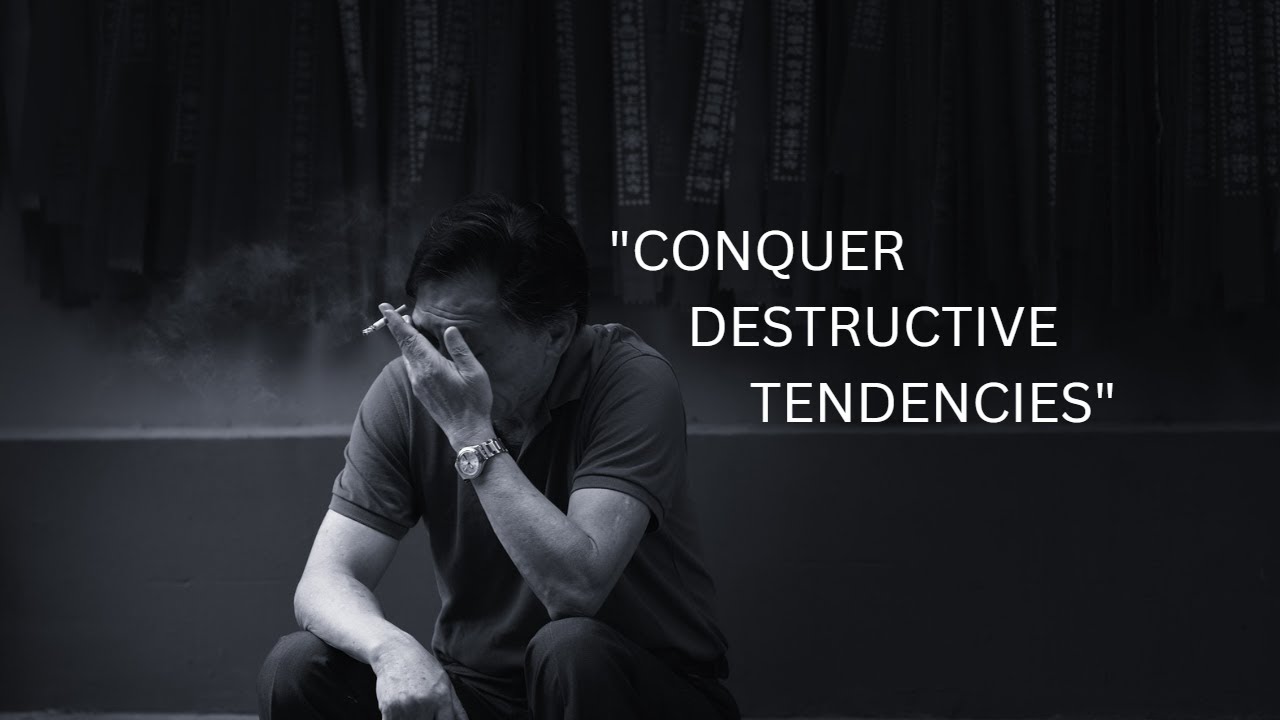 "Self-mastery through mindfulness" ;losing hope, lust, pride ...