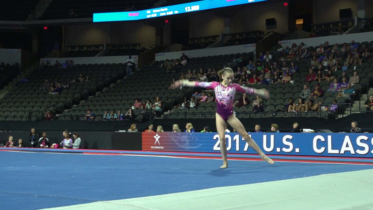 Jordan Bowers - Floor Exercise - 2017 U.S. Classic - Junior Competition ...