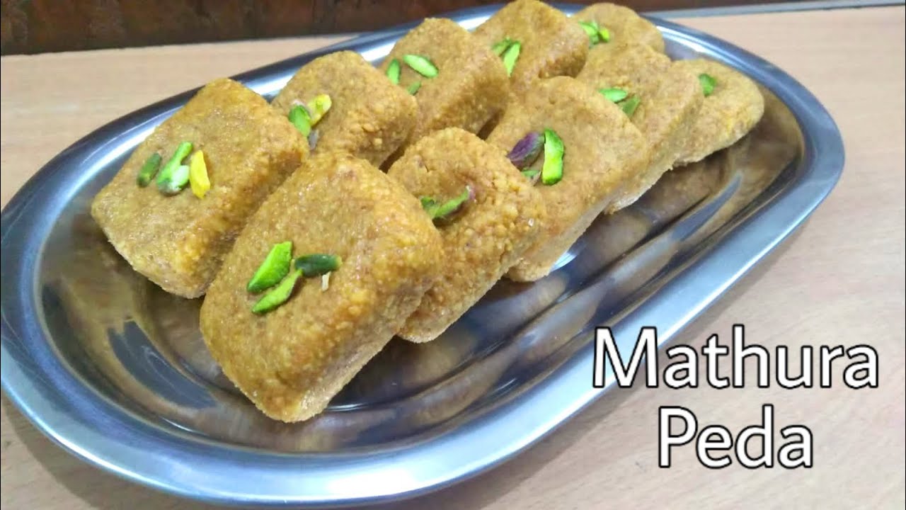 Mathura peda recipe (Janmashtami Special) || Mathura pede || Mathura ka ...