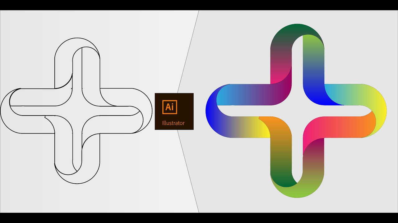 Professional Plus Logo Design ideas in Adobe Illustrator Tutorials ...