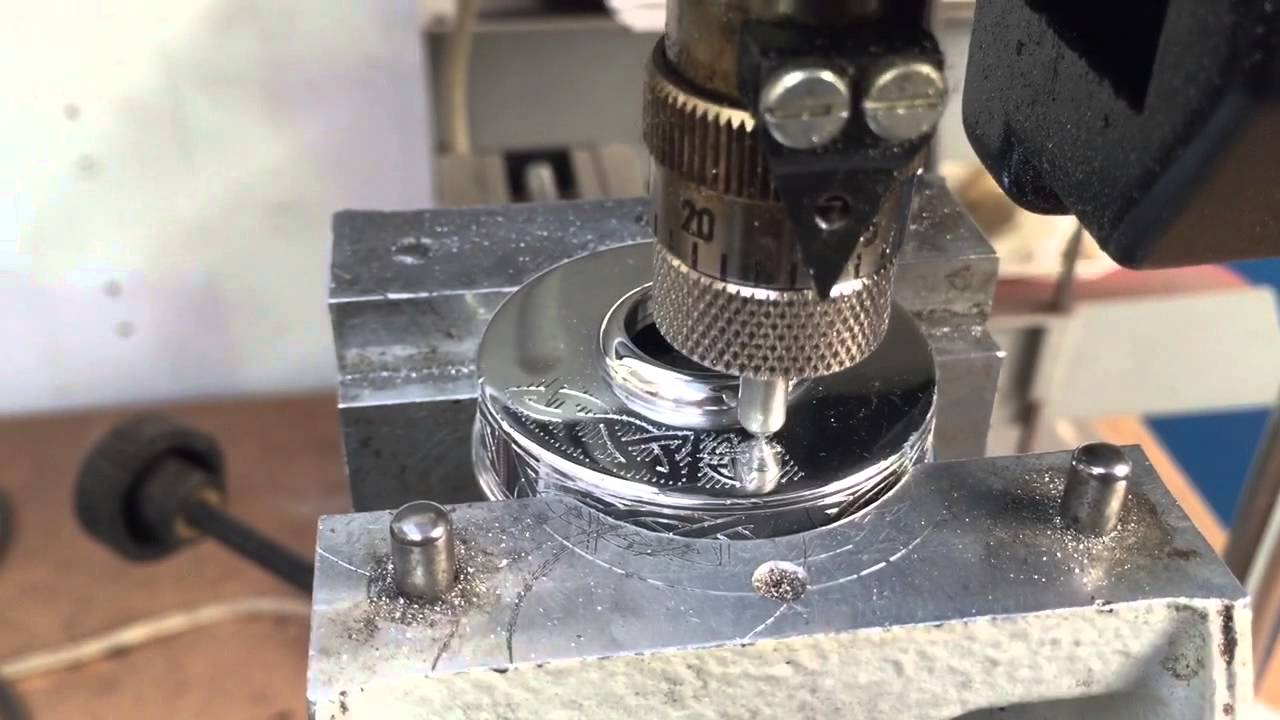 McCallum Bagpipe Factory Ring Cap, Ferrule Engraving - YouTube