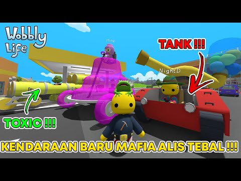 KOLEKSI KENDARAAN TEMPUR MAFIA ALIS TEBAL !!! - Wobbly Life