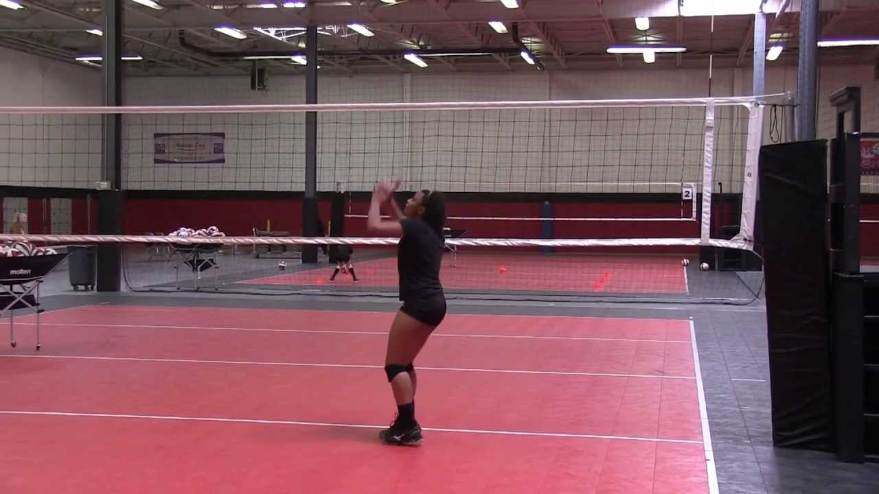 Desiree' Frey #3, OH/DS Class of 2014, Volleyball Skills Presentation ...