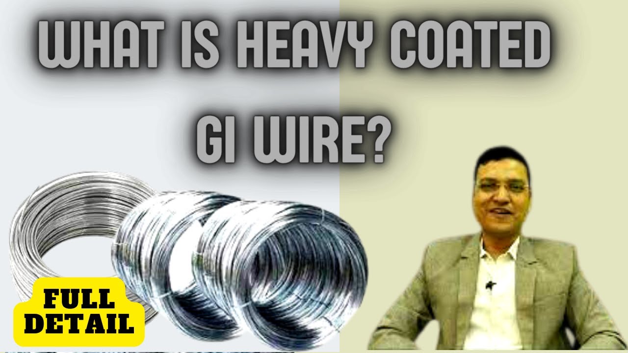 Heavy Coating GI Wire | Heavy Coated Galvanized Wire | GI Wire | Tech ...