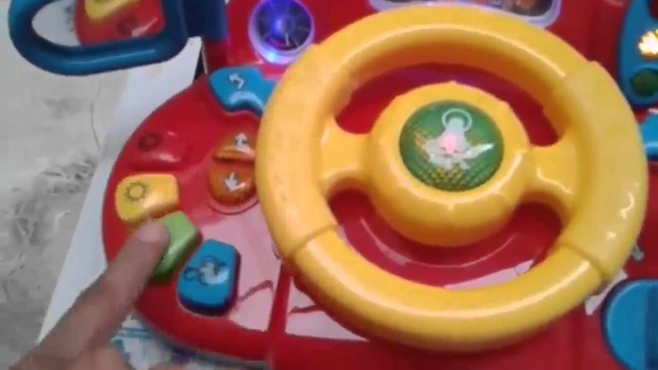 Mini Smart Driver Kids Toys l Vtech Talking Little Smart Baby Driver ...