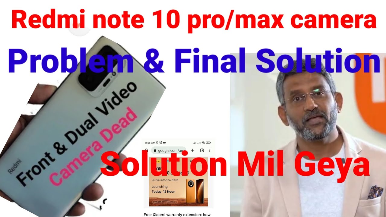 Redmi Note 10 Pro/Max Front Camera Problem & Solution Redmi Motherboard Scam Wifi problem.All ...