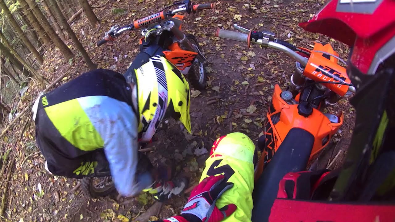 KTM SX crash! - YouTube