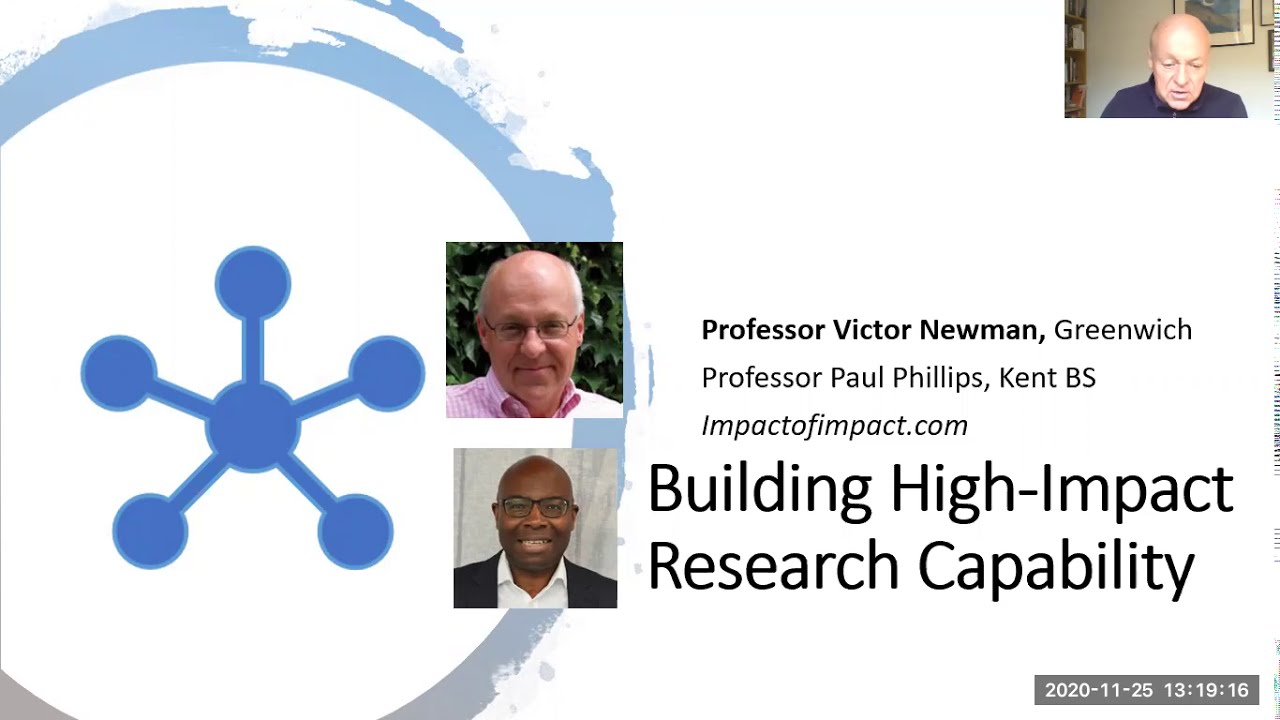 Building High-Impact Research Capability - YouTube