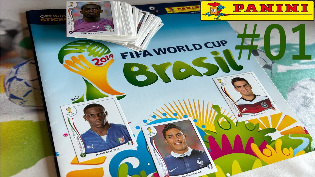 PANINI FIFA World Cup Brasil 2014 Sticker #01 - YouTube