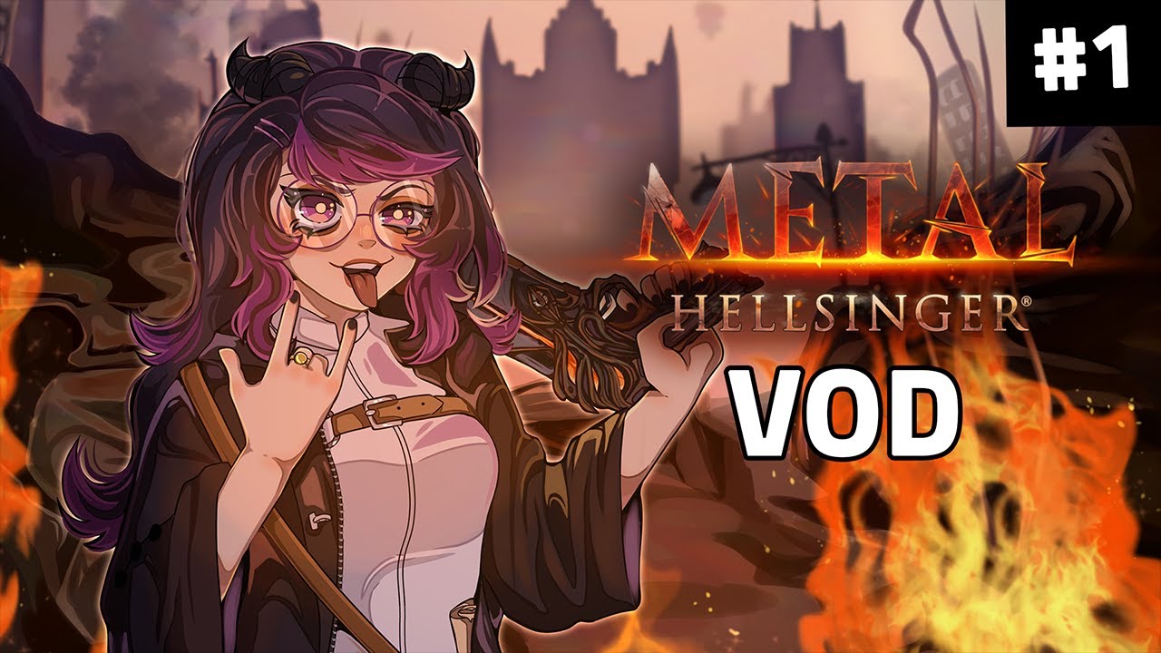Rockin out while killing demons!!【Metal: Hellsinger #1】 - YouTube