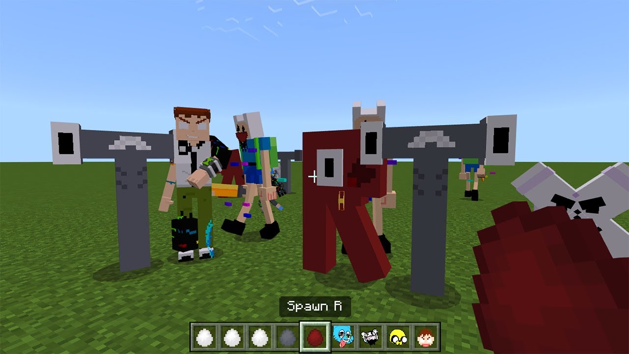 Alphabet Lore VS CN Takeover V2.0 ADDON UPDATE in Minecraft PE - YouTube