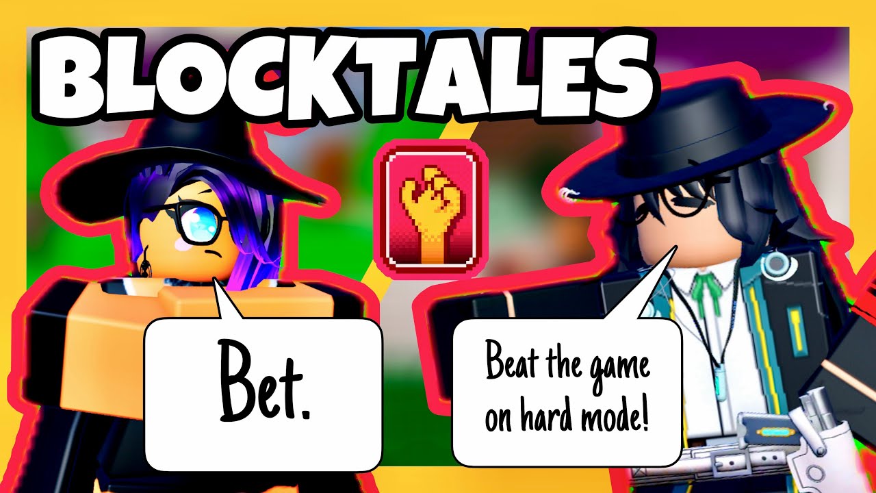 MY FANS CHALLENGED ME TO BEAT BLOCKTALES DEMO 2 ON HARD MODE! | Roblox ...