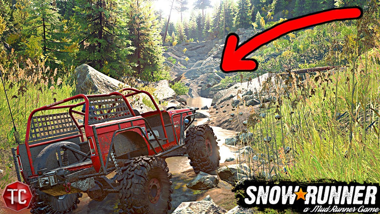SnowRunner: These NEW, REALISTIC Rock Crawling Trails are BEAUTIFUL ...