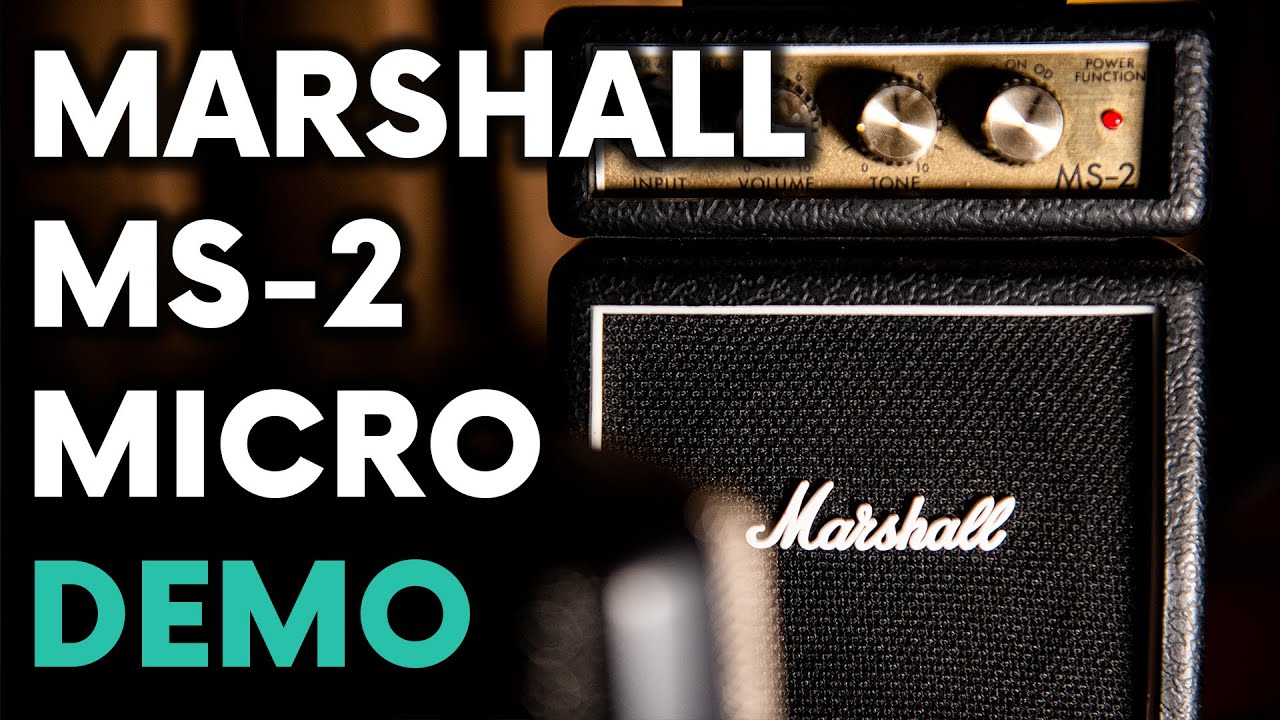 Marshall MS2 Mini Amp Review and Demo - Guitar Practice Amp - Fret ...