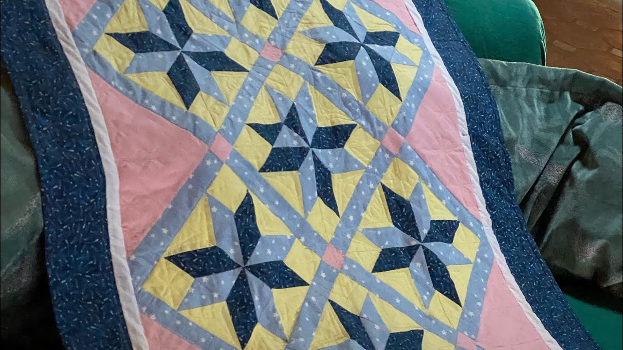 Making a baby quilt #HomeLife Ep: 3 - YouTube