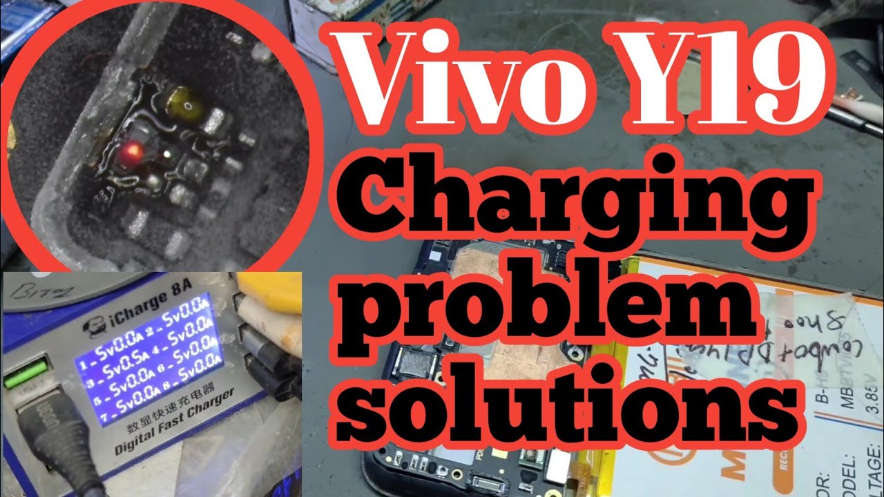 Vivo y19 charging problem solutions - YouTube