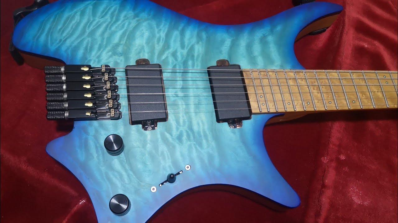 NK Headless GUITAR 2020 model strandberg design - YouTube