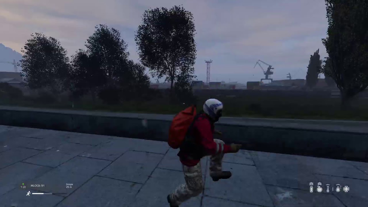 DayZ driving around on Olga on private server - YouTube