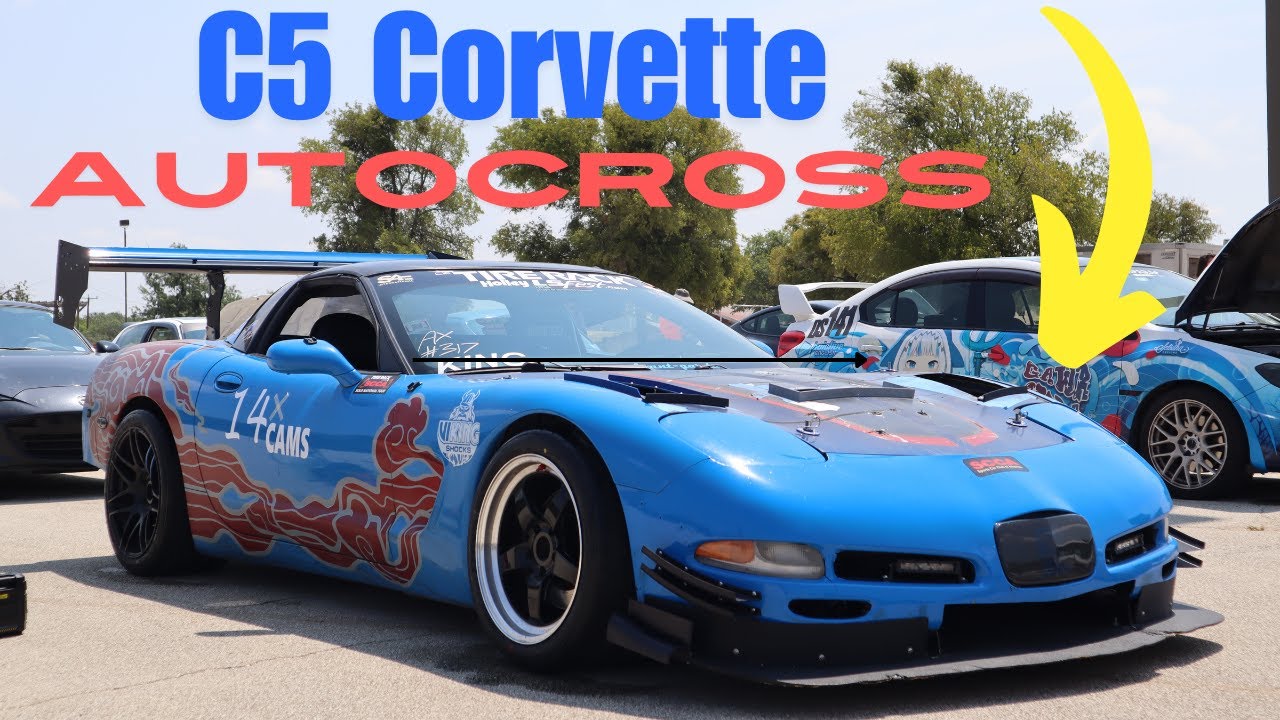 C5 Corvette Autocross San Antonio Texas - YouTube