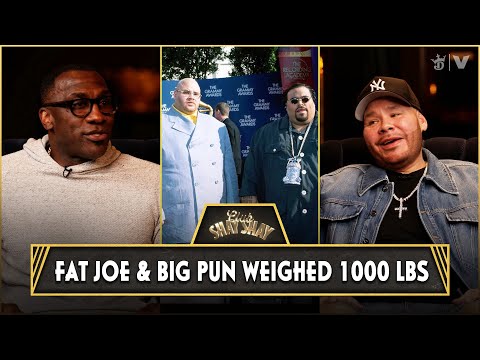 Fat Joe & Big Pun Weighed 1000 LBS Together, Almost Went To Jail At All-You-Can-Eat Buffet & Ozempic