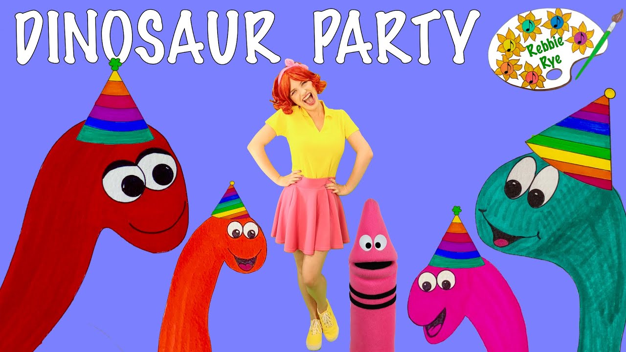 Dinosaur Party by Rebbie Rye - YouTube