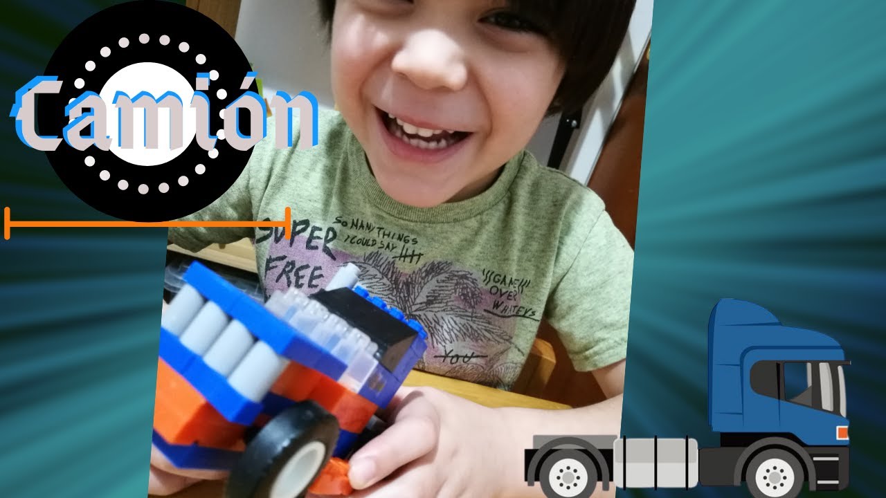 Cómo hacer un camión con Bloques con Rasti (How to make a truck with ...