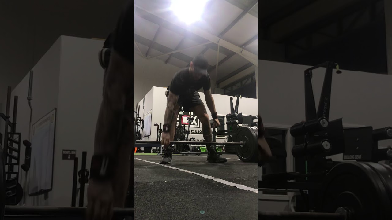 Sully 86 dead lifts - YouTube