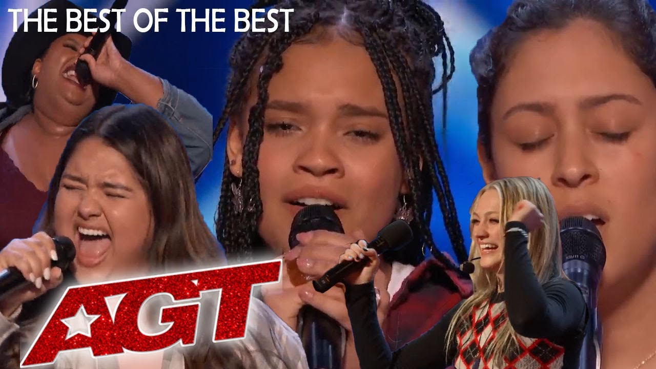 Top 5 Incredible Woman Singers on AGT 2022, The Last one, will go ...