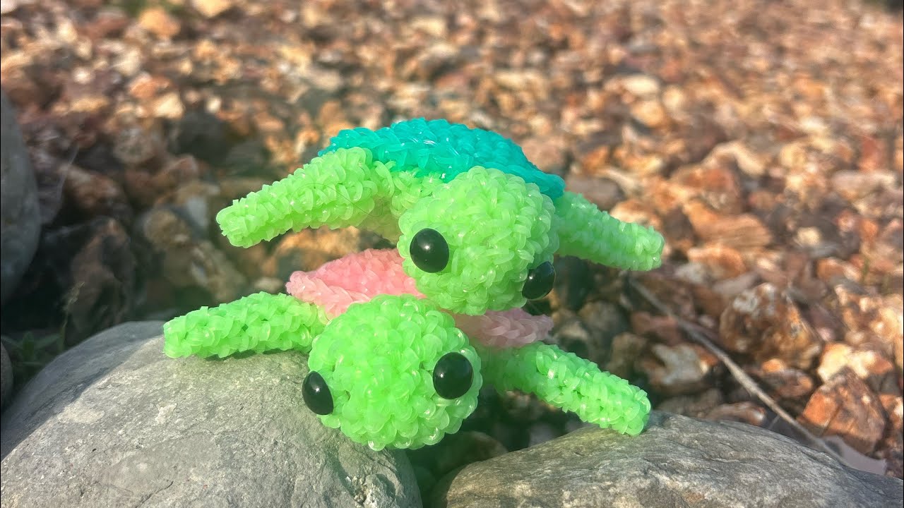 Loomigurumi Sea turtle tutorial - YouTube