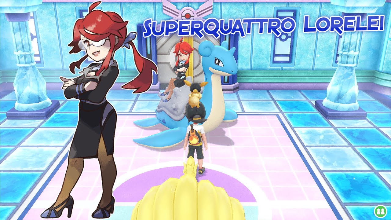 Pokèmon Let's Go Eevee! - SuperQuattro Lorelei - YouTube