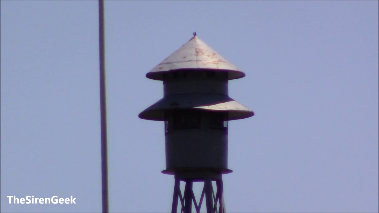 FS Model 5, Merton, WI - Weekly Siren Test - YouTube