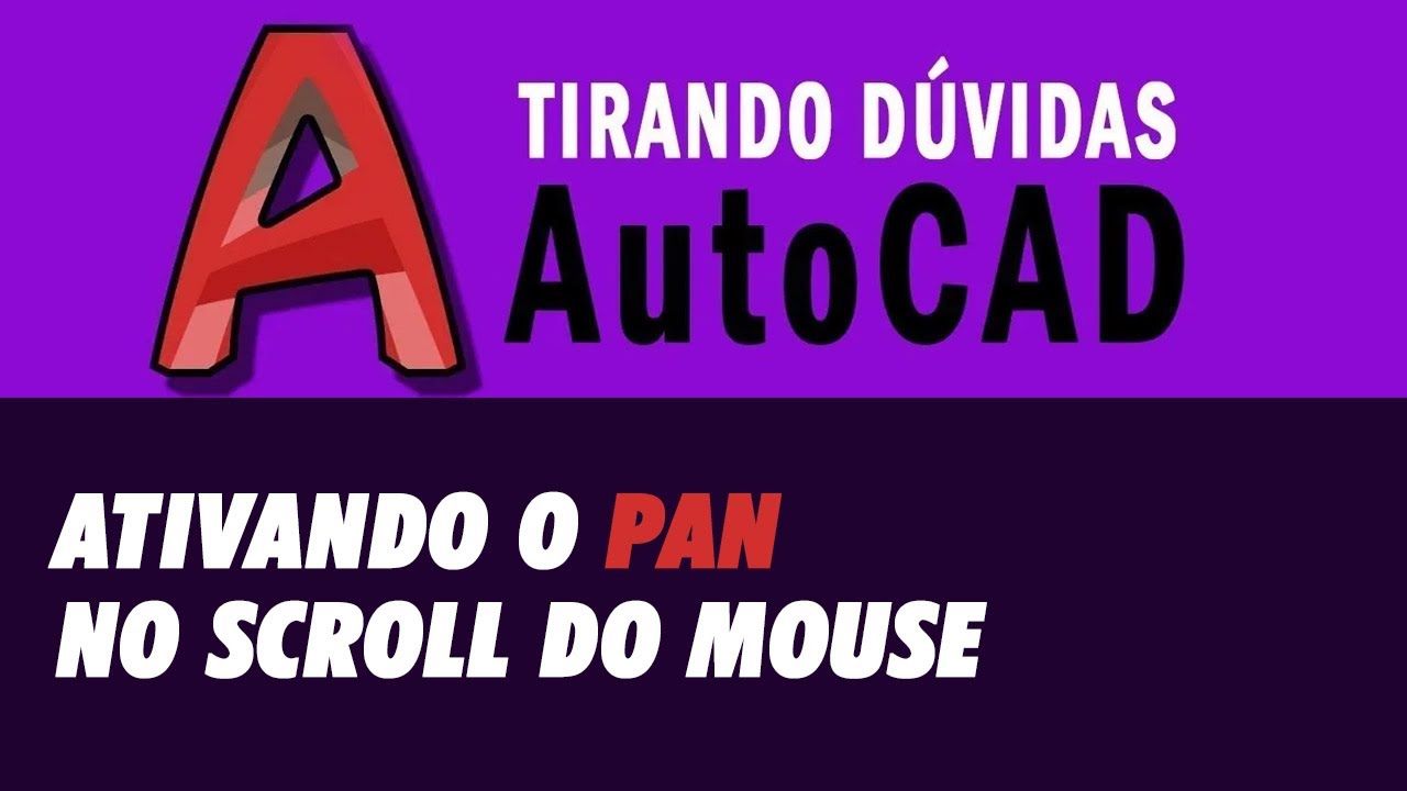 Ativando PAN no mouse - (DÚVIDAS DOS INSCRITOS) - YouTube