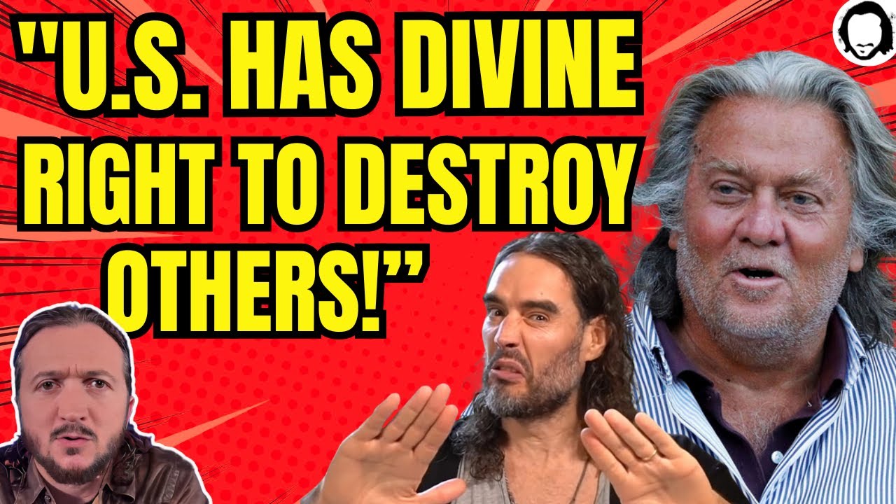 I RIP APART Steve Bannon And His Russell Brand Interview - YouTube