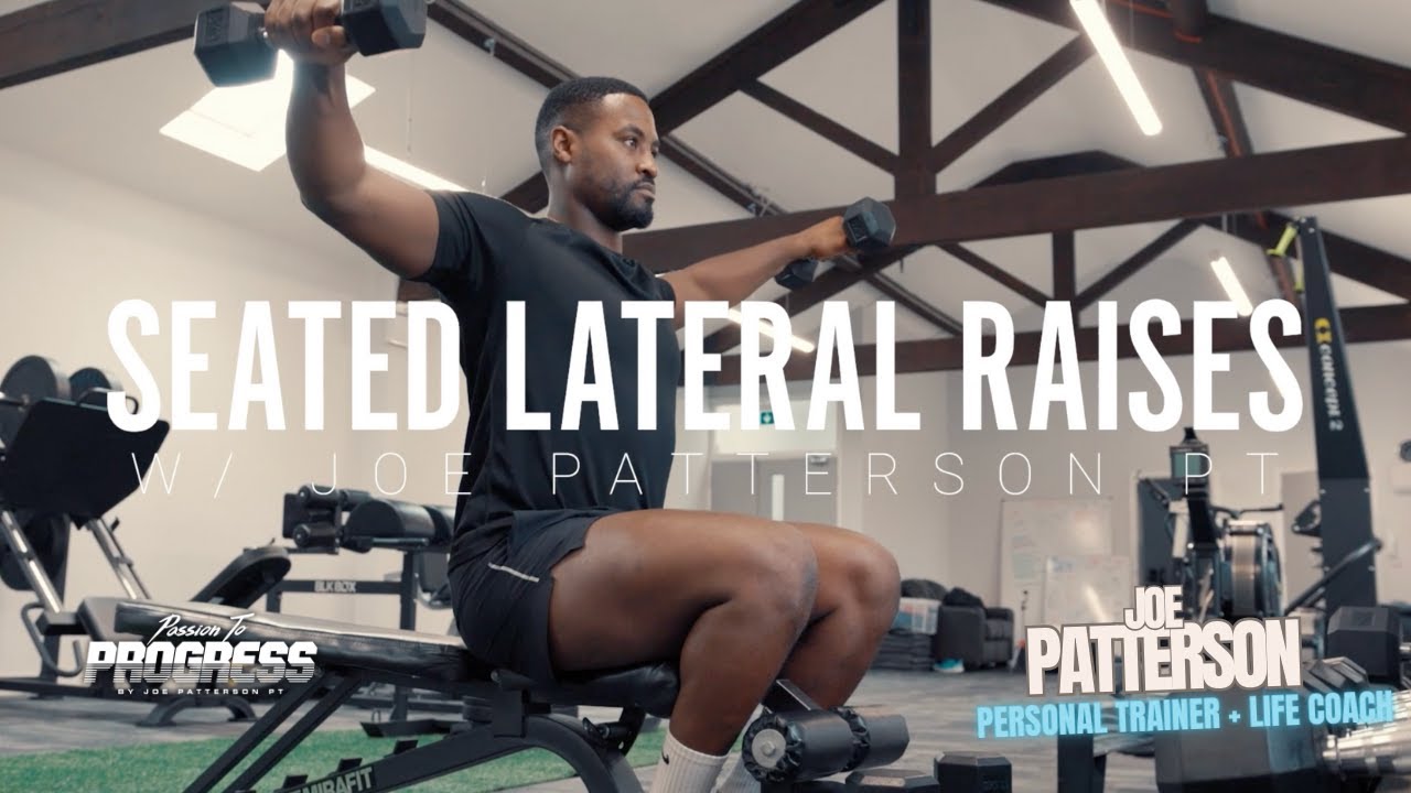 Seated Lateral Raises | For Beginners - YouTube