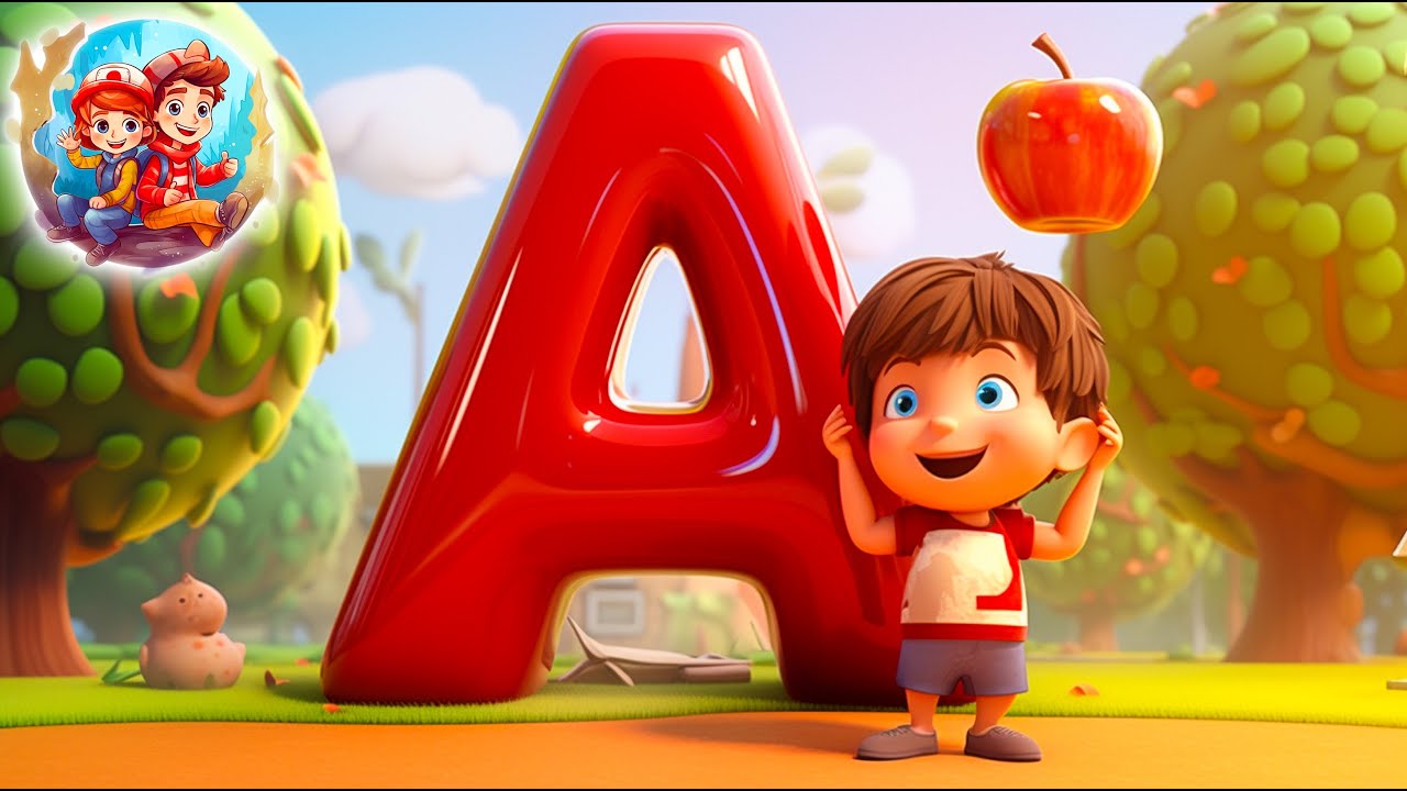 Learn Alphabet Letters A, B, C, D 🍎😺🐭🐶🏀 | ABCs For Kids And Toddlers ...