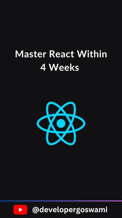 Learn React in Just 4 Weeks: Beginner to Pro! - YouTube