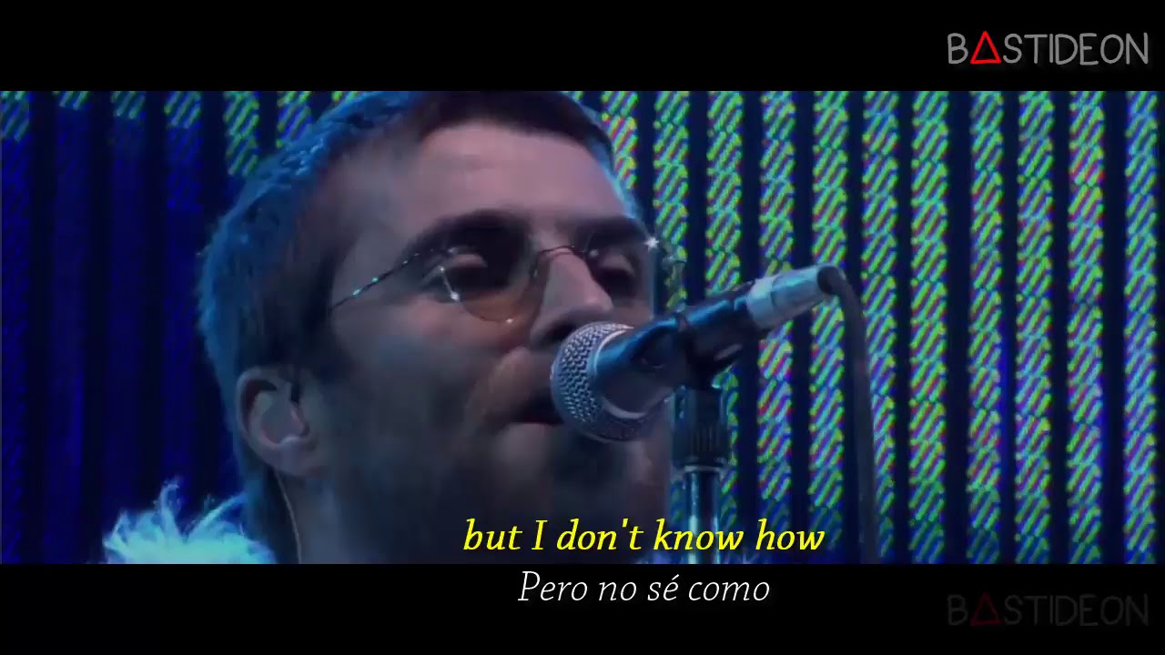 Oasis Wonderwall Sub Español Lyrics Youtube