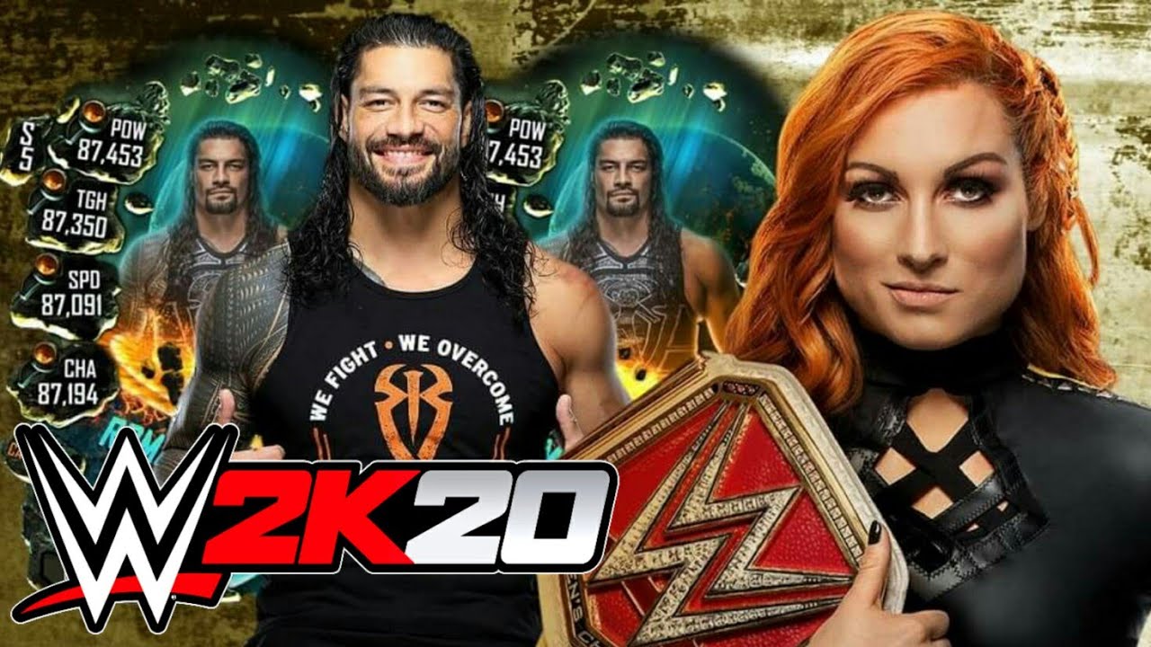 WWE SUPERCARD : Plus d'infos sur le contenu du QR Code de WWE 2K20 ...