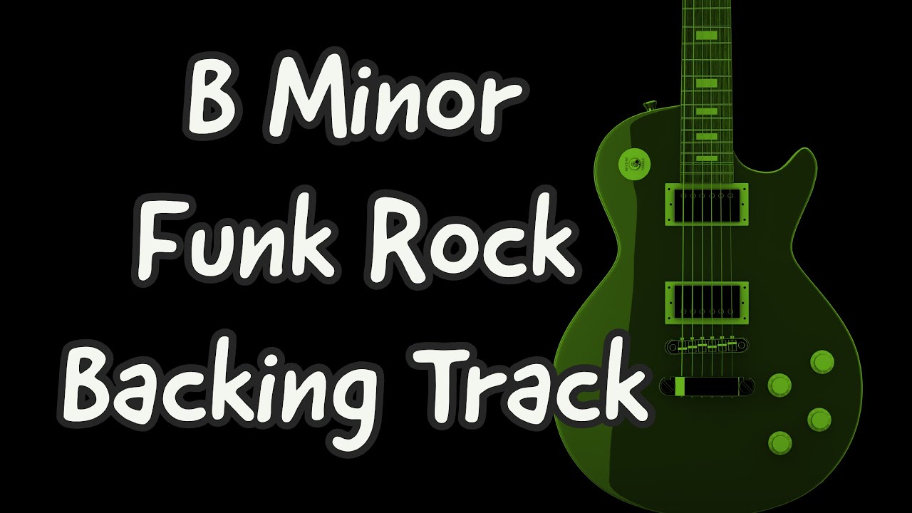 B Minor Backing Funky Track - Funk Blues - High Energy Groove - Jam ...