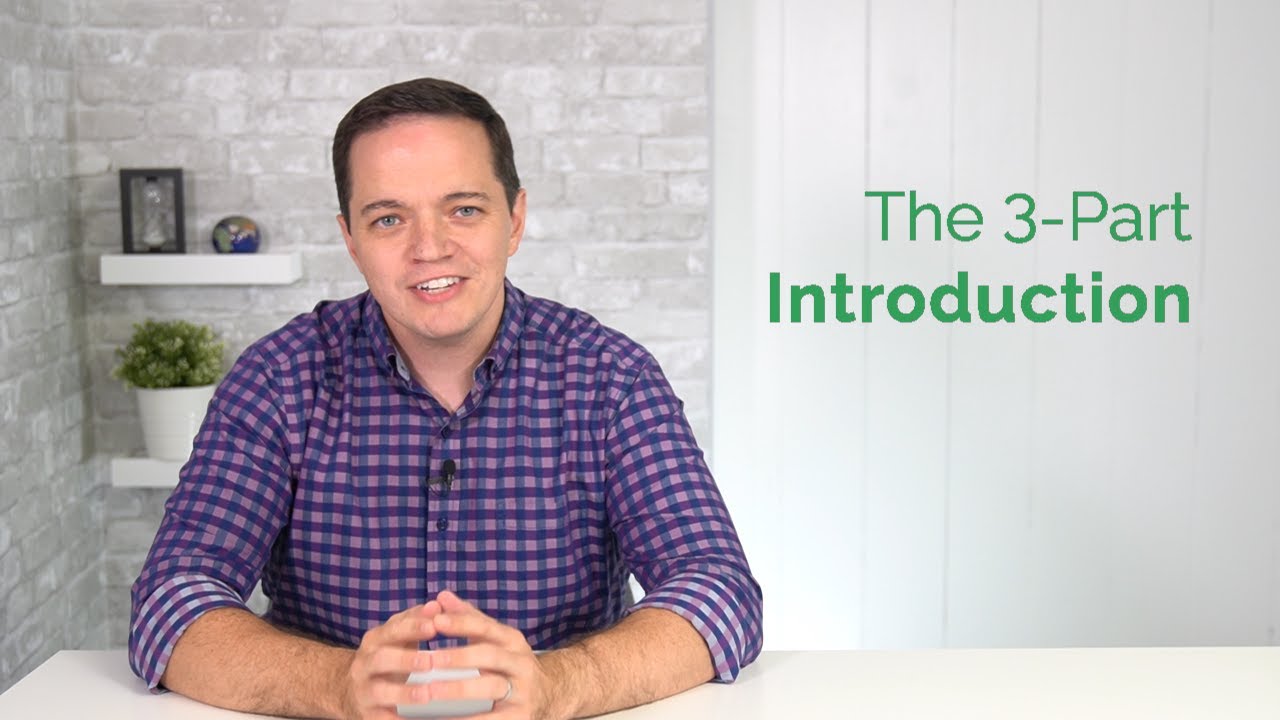 Make a Memorable Introduction of Yourself Using the 3 Part Introduction ...