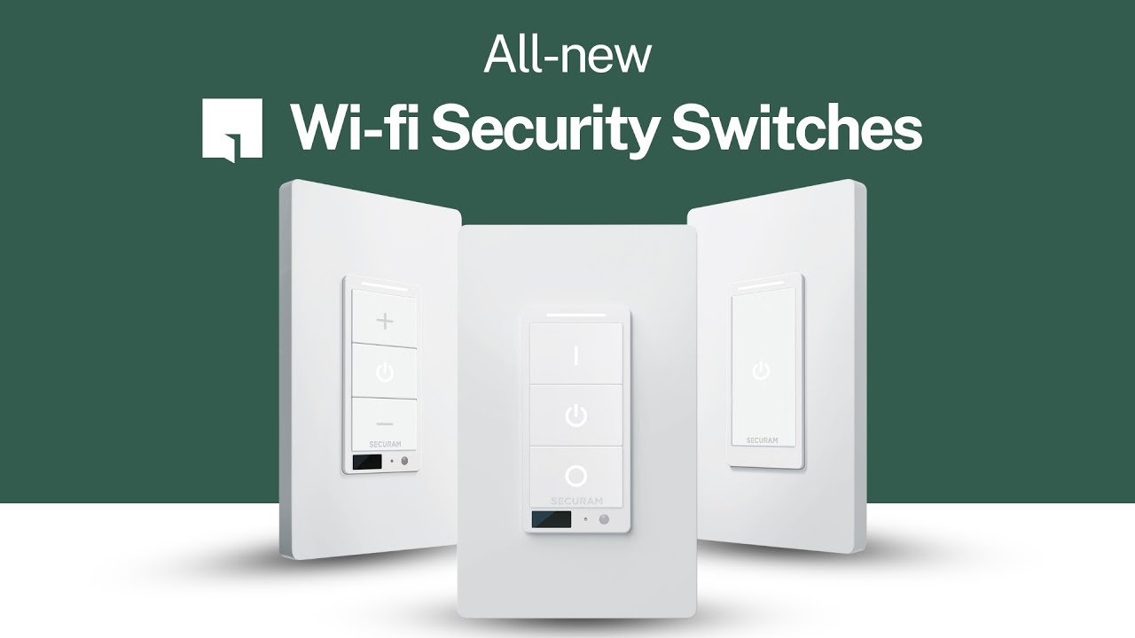 Introducing SECURAM Smart Security Switches - YouTube