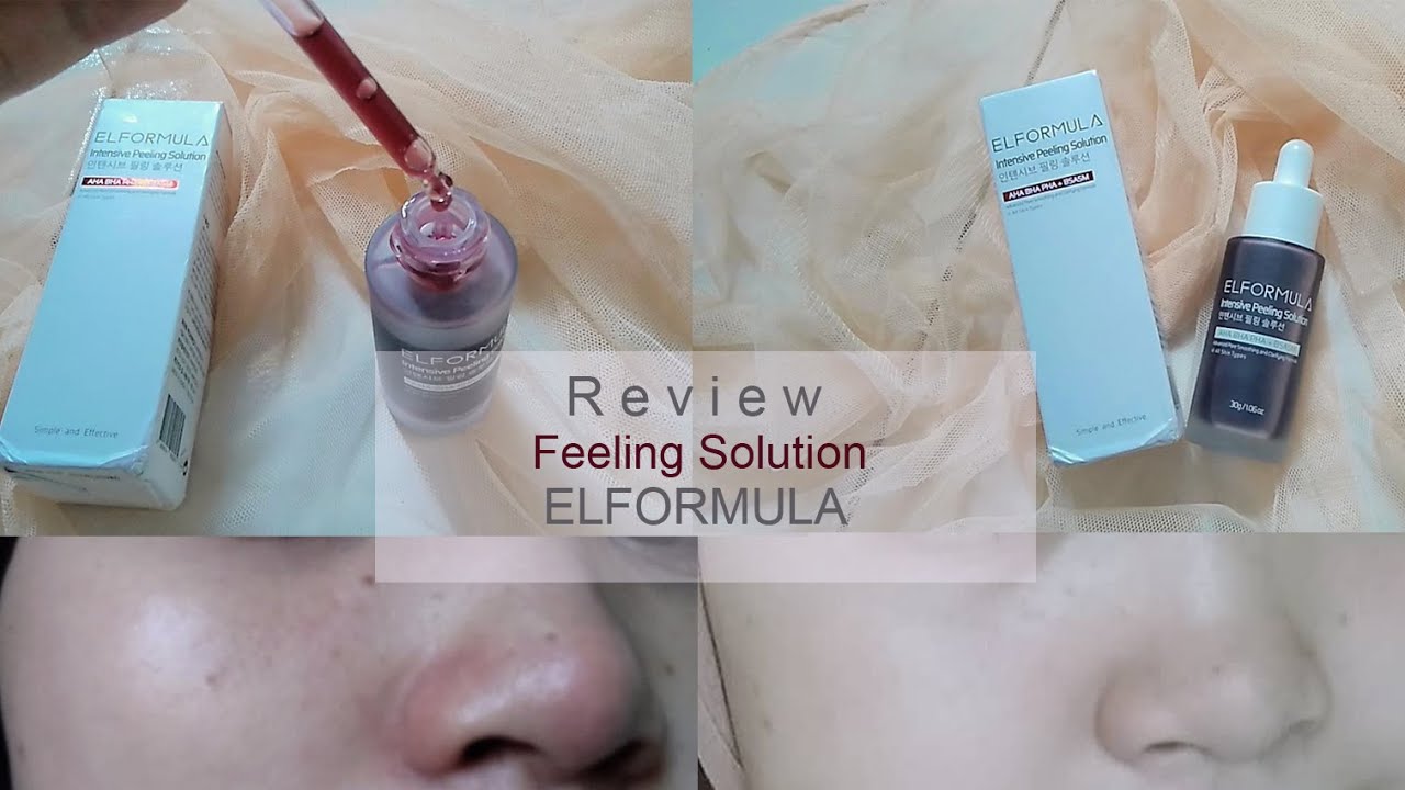 peeling solution elformula - YouTube