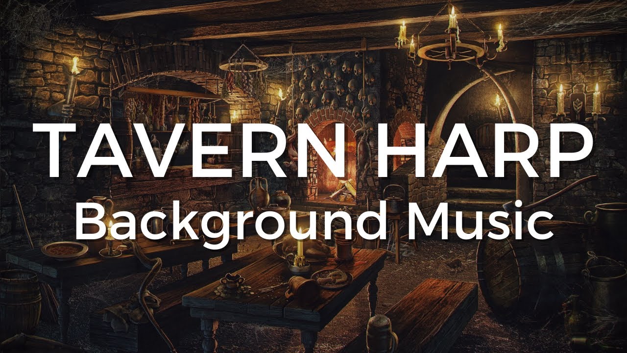 Royalty Free Fantasy Harp Background Music - "Tavern Hearth" - YouTube