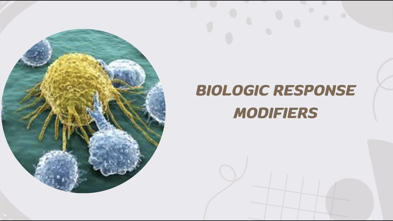 Biologic response modifiers | Radiotherapy Edutech | Common terms in ...
