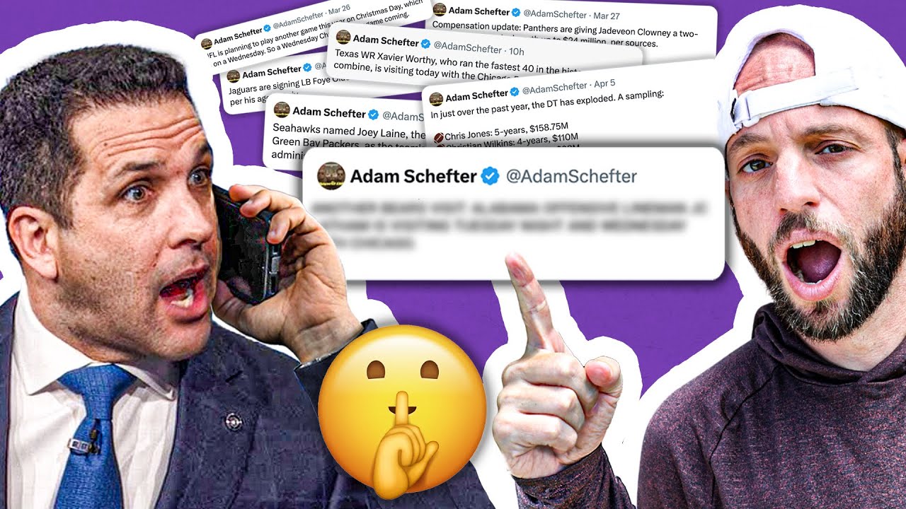 Adam Schefter Reveals His NFL Insider Secrets + NFL Draft Scoops - YouTube