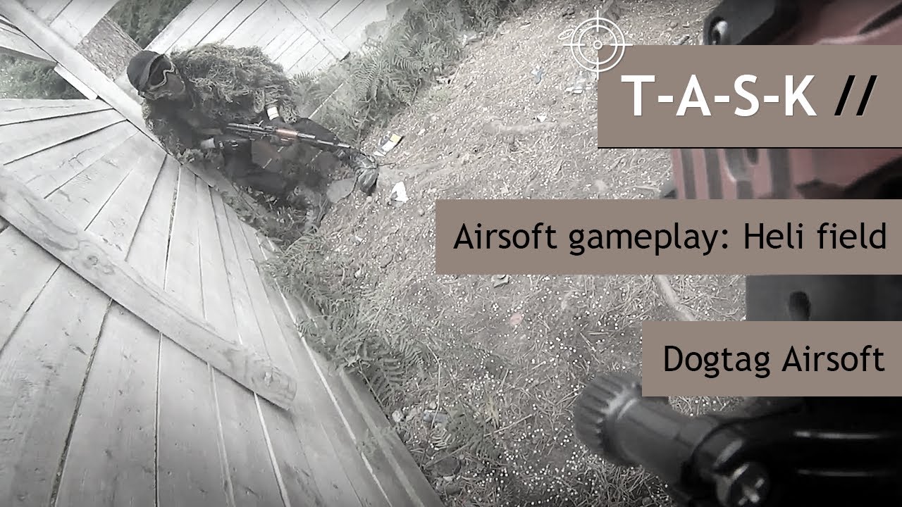 Airsoft gameplay - Helicopter Field, Dogtag Airsoft - YouTube