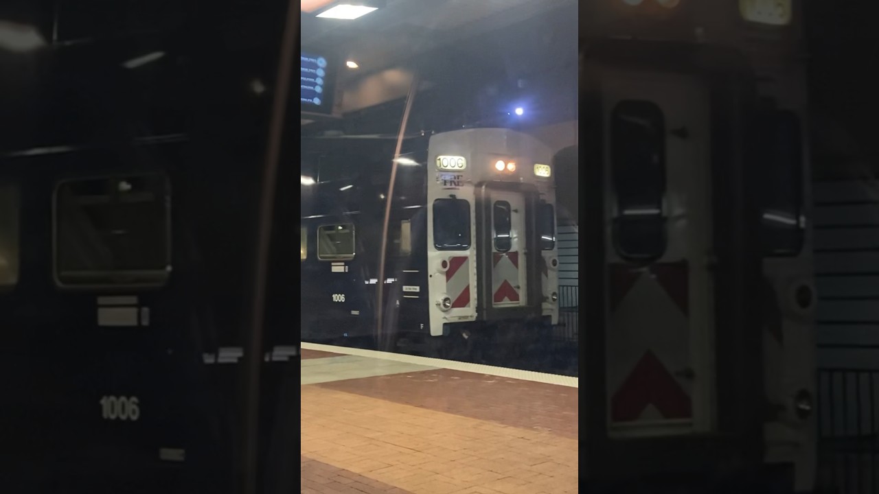 TRE #1006 departs T&P Station - YouTube