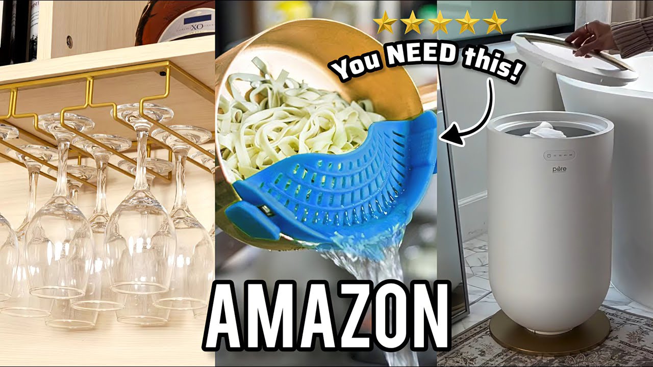 17 Must Haves Amazon Home Gadgets You Didn't Know You Needed - YouTube